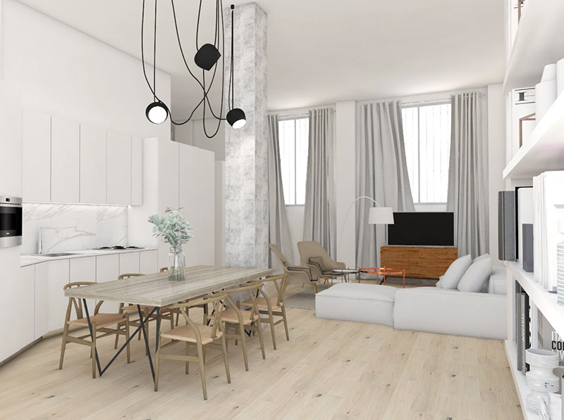 Loft Industrial - Nava Interiors